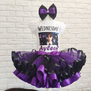 Wednesday Show Birthday Tutu Set , Wednesday the Best Day of Week ...