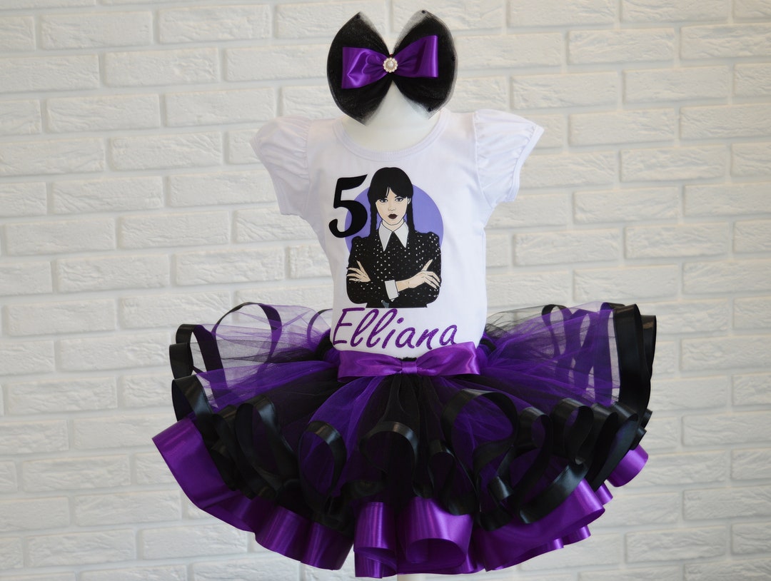 Wednesday Show Birthday Tutu Set , Wednesday the Best Day of Week ...