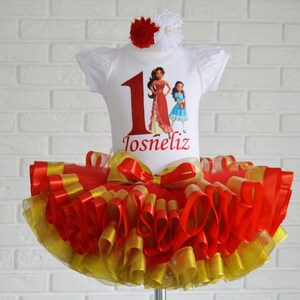 Princess Elena of Avalor Birthday Outfit, Princess Elena Custom Party ...