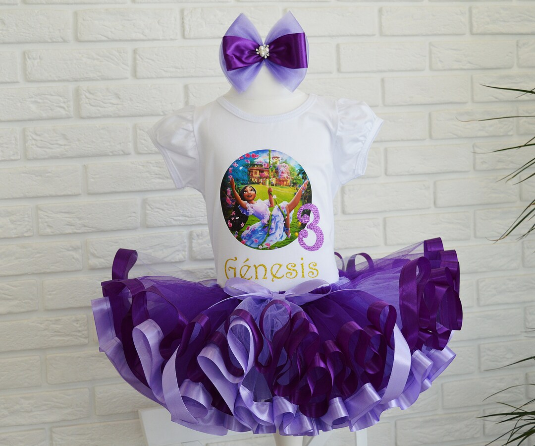 Baby Girl Isabela Birthday Tutu Outfit, Girl Birthday Mirabel Party ...