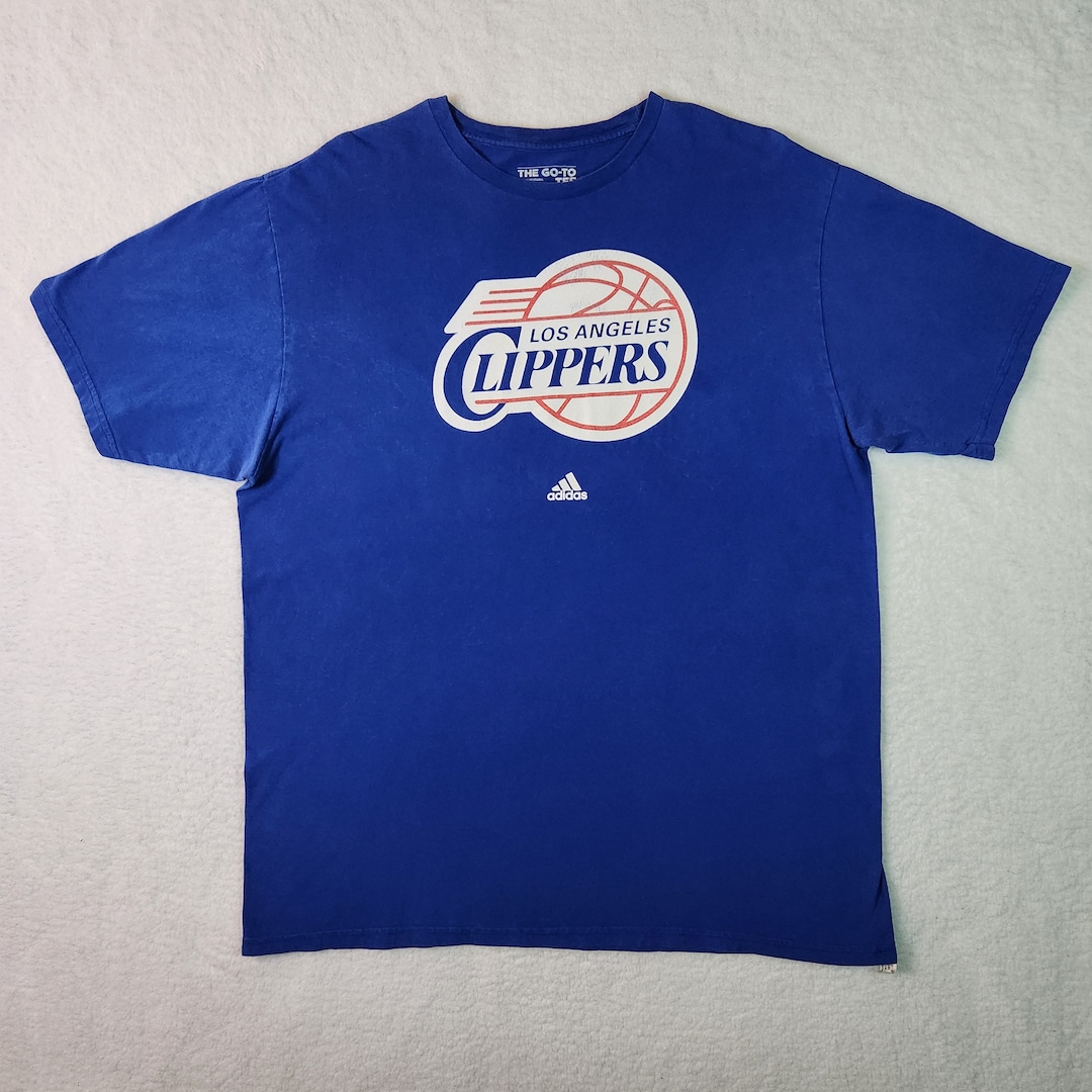 Los Angeles LA Clippers Shirt XL Blue NBA Basketball Crew Neck T-shirt ...