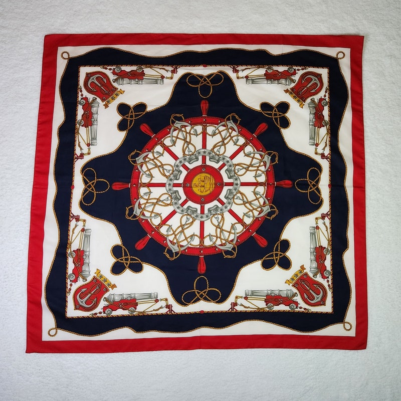 Nautical Scarf - Etsy