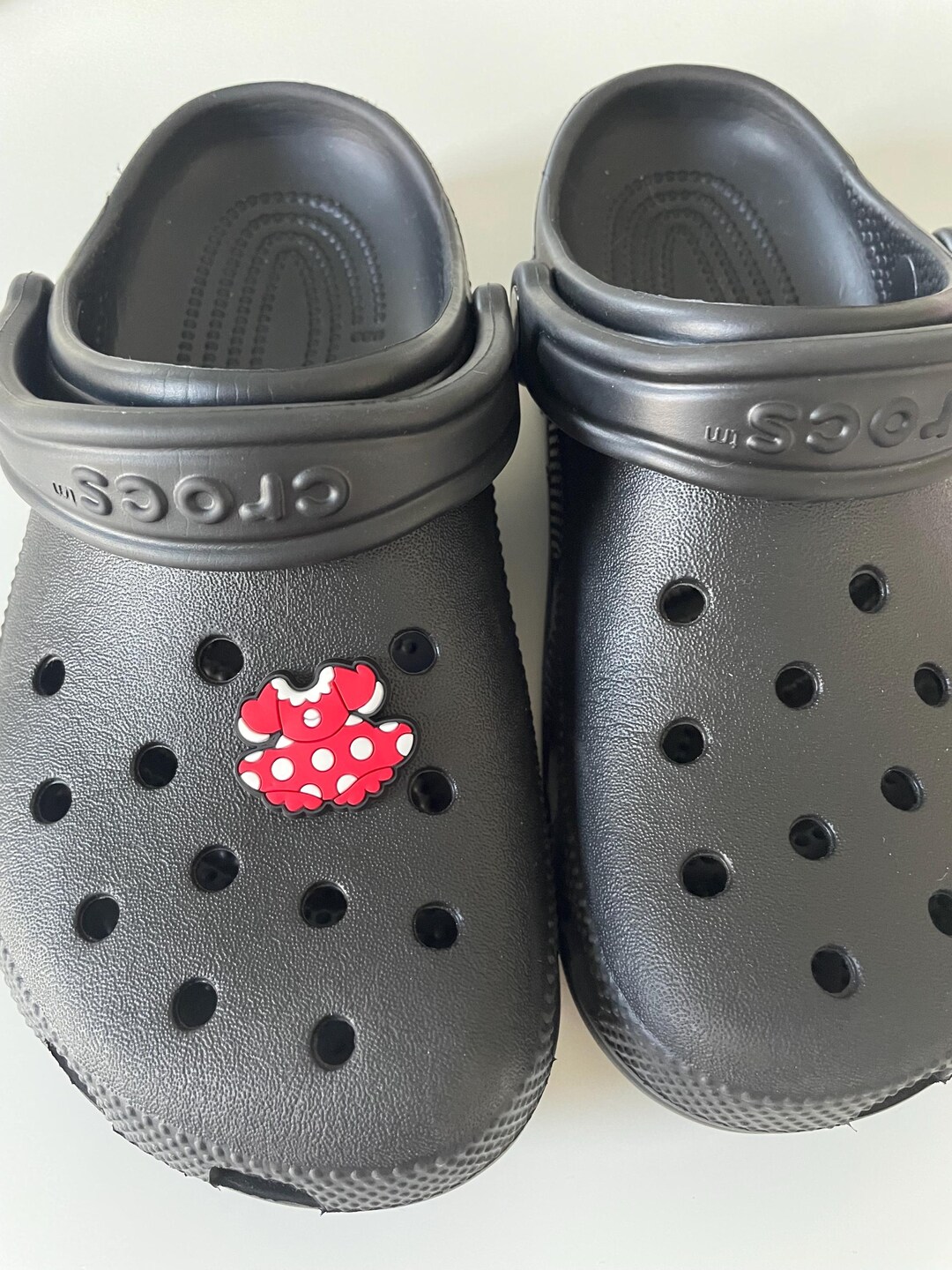 Minnie Mouse Dress Croc Charm Jibbitz - Etsy