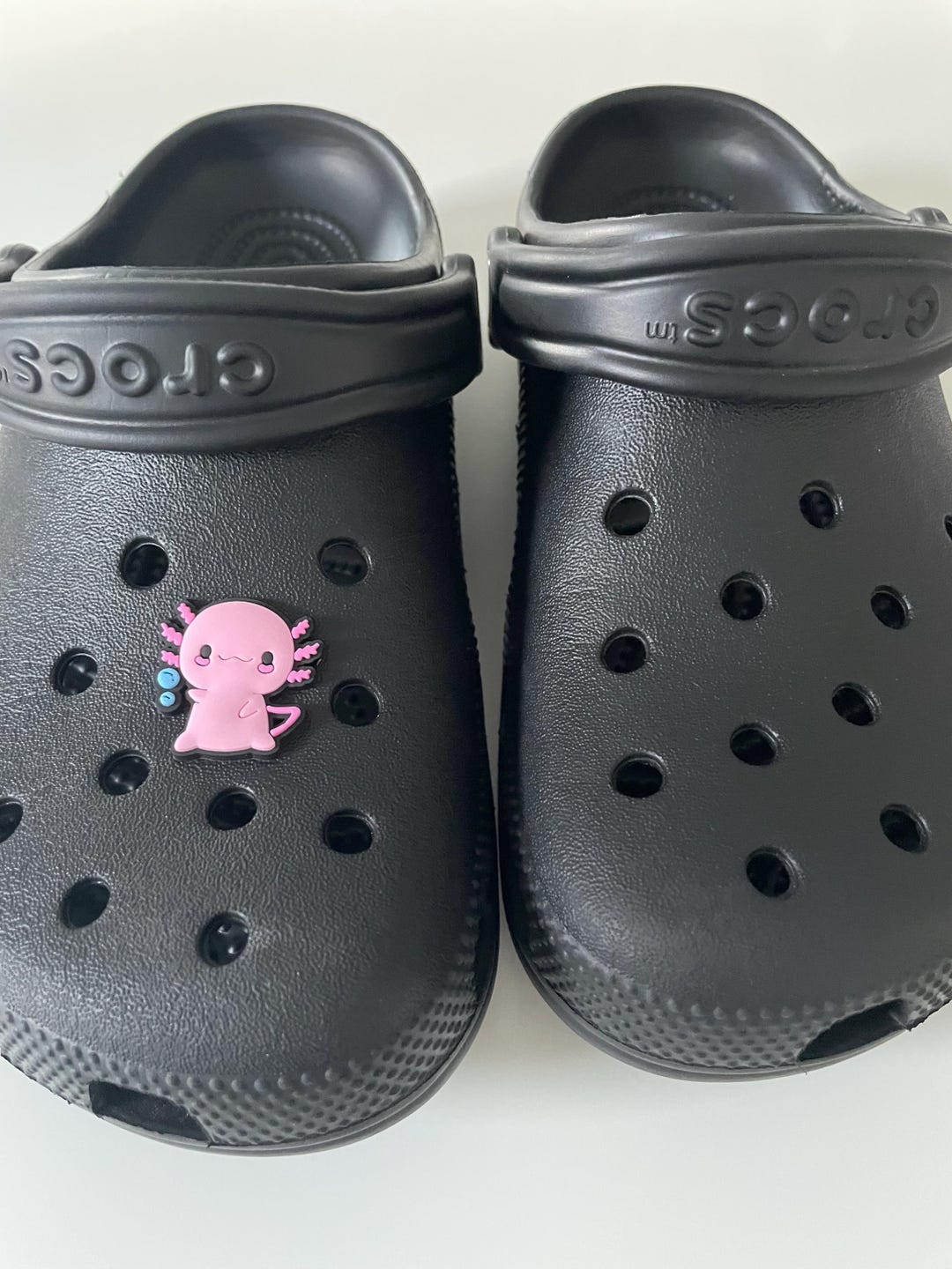Pink Axolotl Croc Charm Jibbitz - Etsy