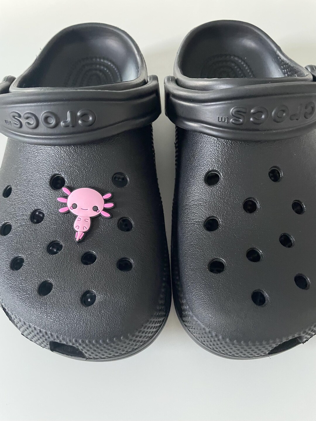 Pink Axolotl Croc Charm Jibbitz - Etsy