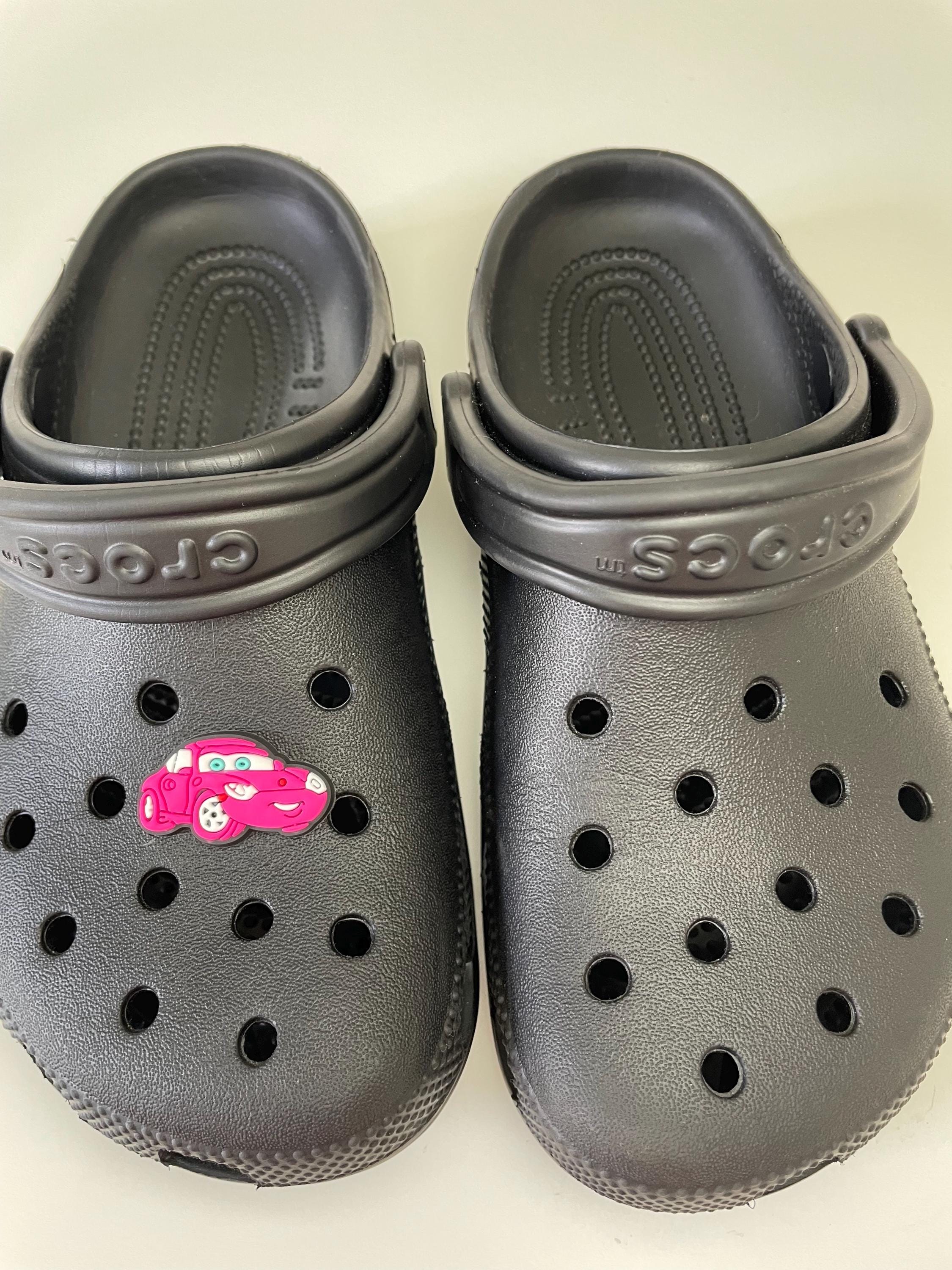 Lightning Mcqueen Pink Car Croc Charm Jibbitz - Etsy