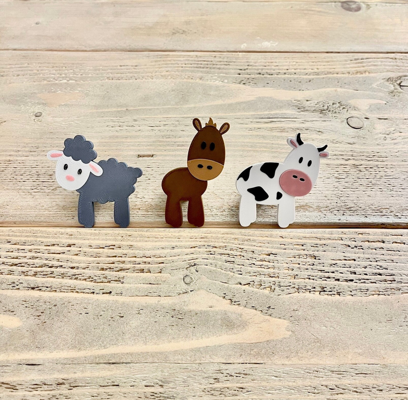 Farm Animal Drawer Handles, Animal Bedroom Decor, Farm Animal Drawer ...