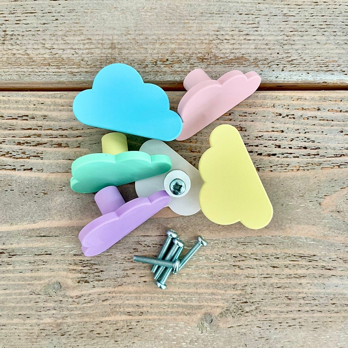 Cloud Drawer Handles, Cloud Nursery Decor, Cloud Drawer Knobs, Cloud ...