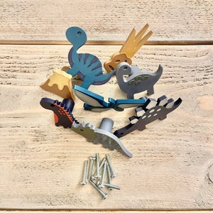 Dinosaur Drawer Handles, Dinosaur Bedroom Decor, Dinosaur Drawer Knobs ...