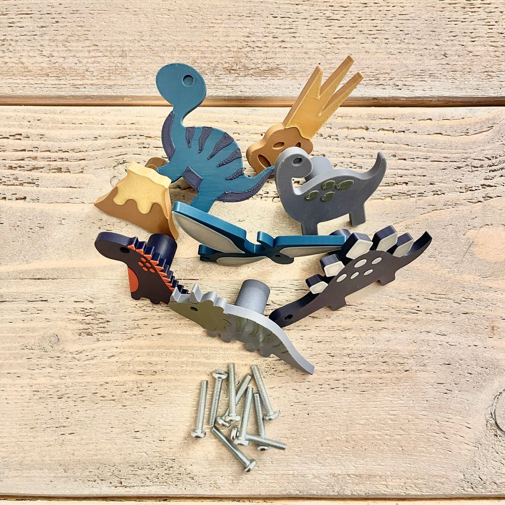 Dinosaur Drawer Handles, Dinosaur Bedroom Decor, Dinosaur Drawer Knobs ...