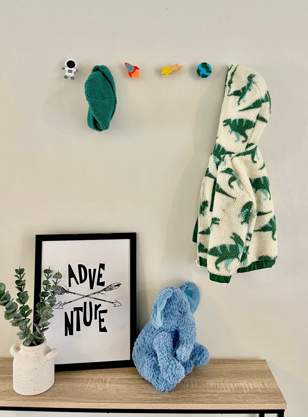 Space Wall Hooks, Space Bedroom Decor, Space Wall Pegs, Space Hooks ...