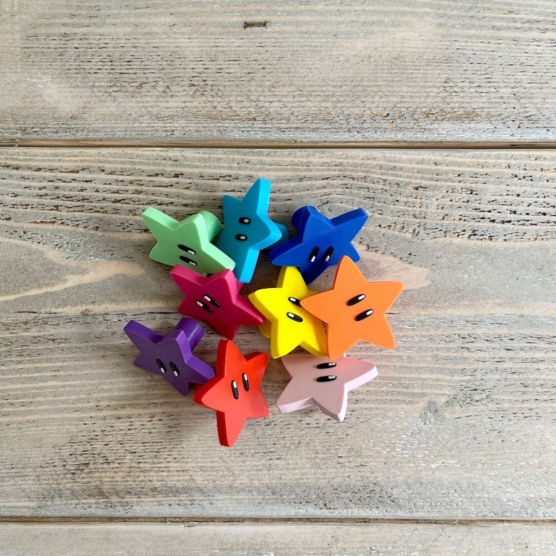 Star Drawer Handles, Star Themed Bedroom Decor, Star Themed Drawer ...