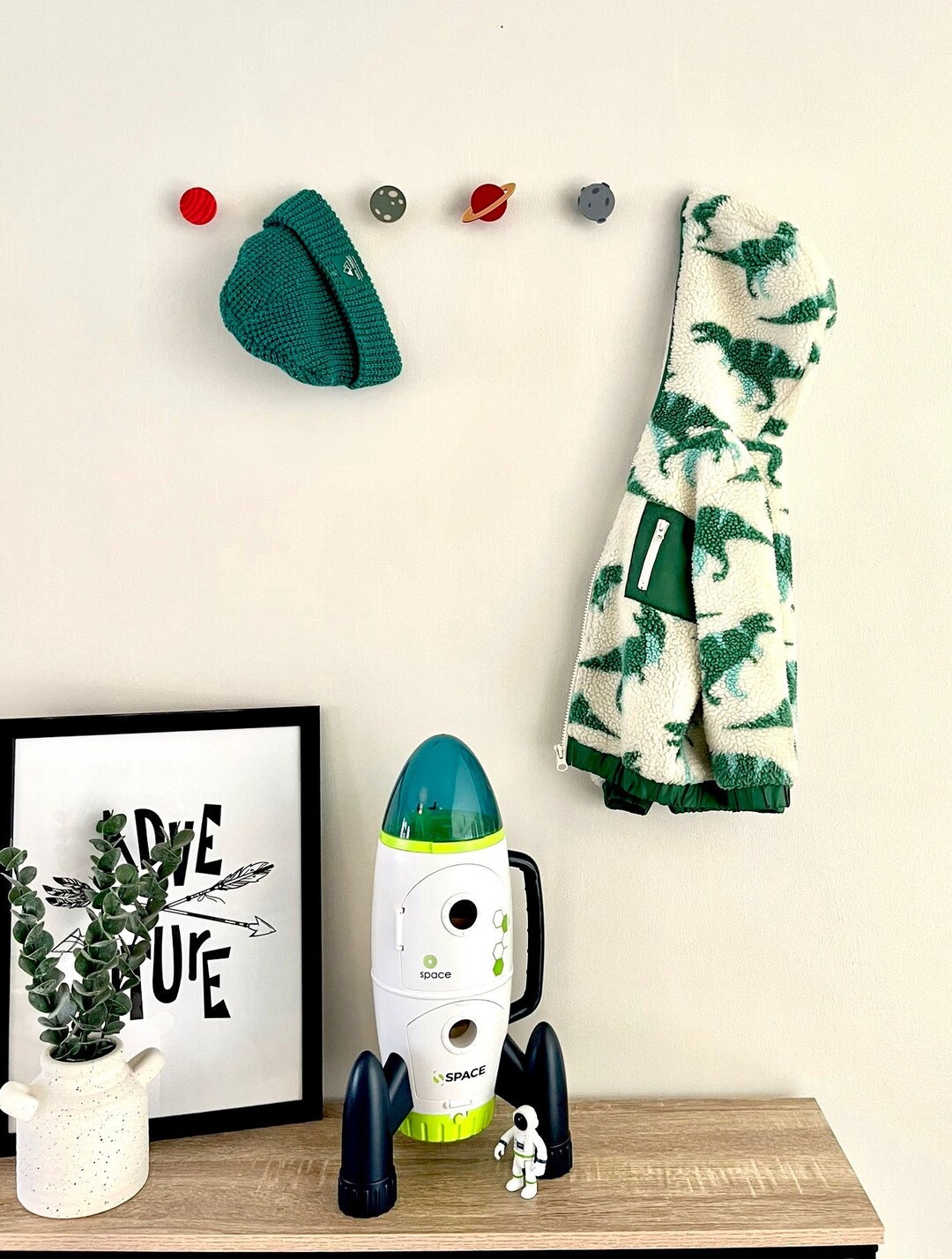 Space Wall Hooks, Space Bedroom Decor, Space Wall Pegs, Space Hooks ...