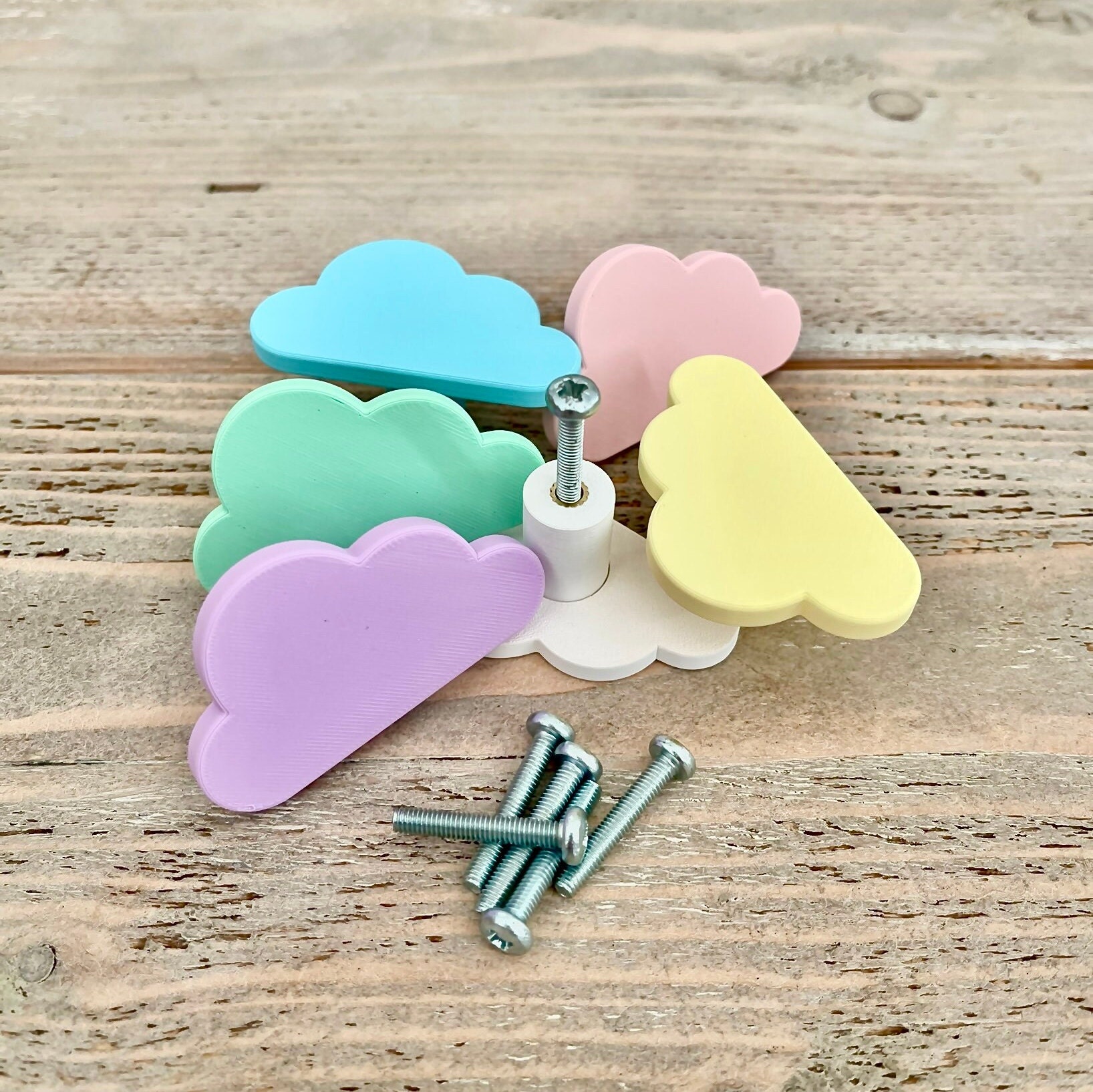 Cloud Drawer Handles, Cloud Nursery Decor, Cloud Drawer Knobs, Cloud ...