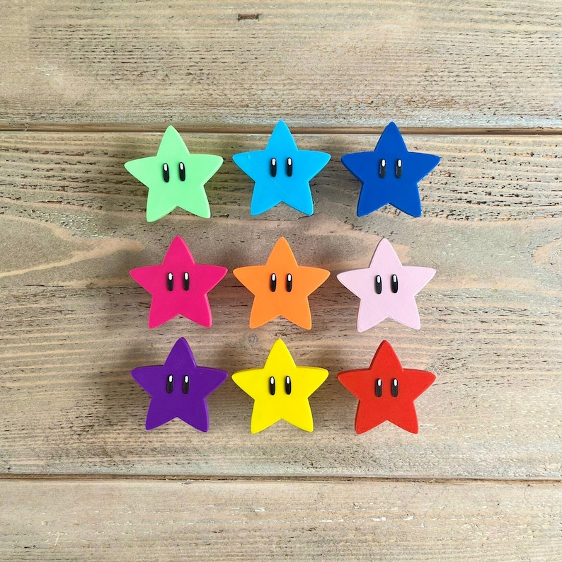 Star Drawer Handles, Star Themed Bedroom Decor, Star Themed Drawer ...