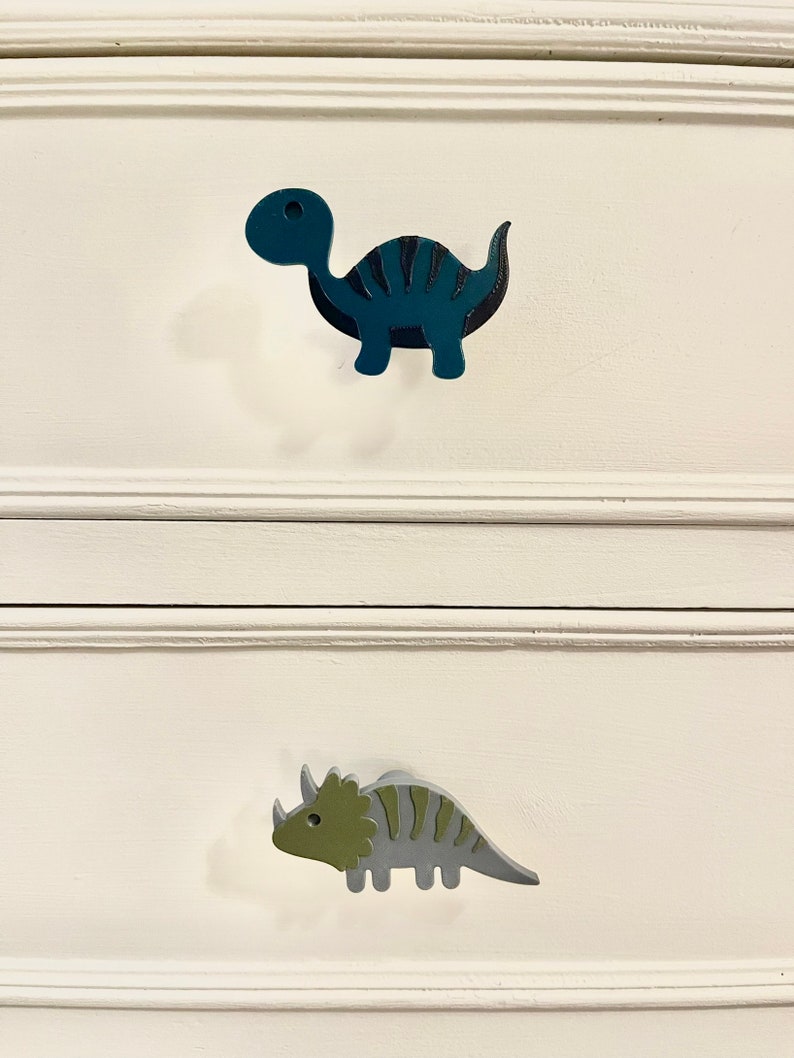 Dinosaur Drawer Handles, Dinosaur Bedroom Decor, Dinosaur Drawer Knobs ...
