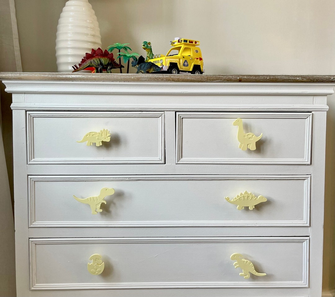 Dinosaur Drawer Handles, Dinosaur Bedroom Decor, Dinosaur Drawer Knobs ...