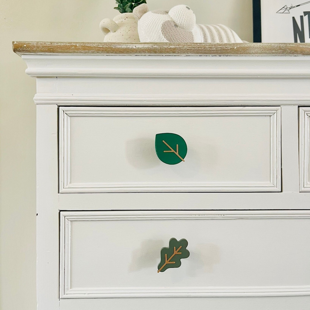 Leaf Theme Drawer Handles, Animal Drawer Handles, Nursery Drawer ...