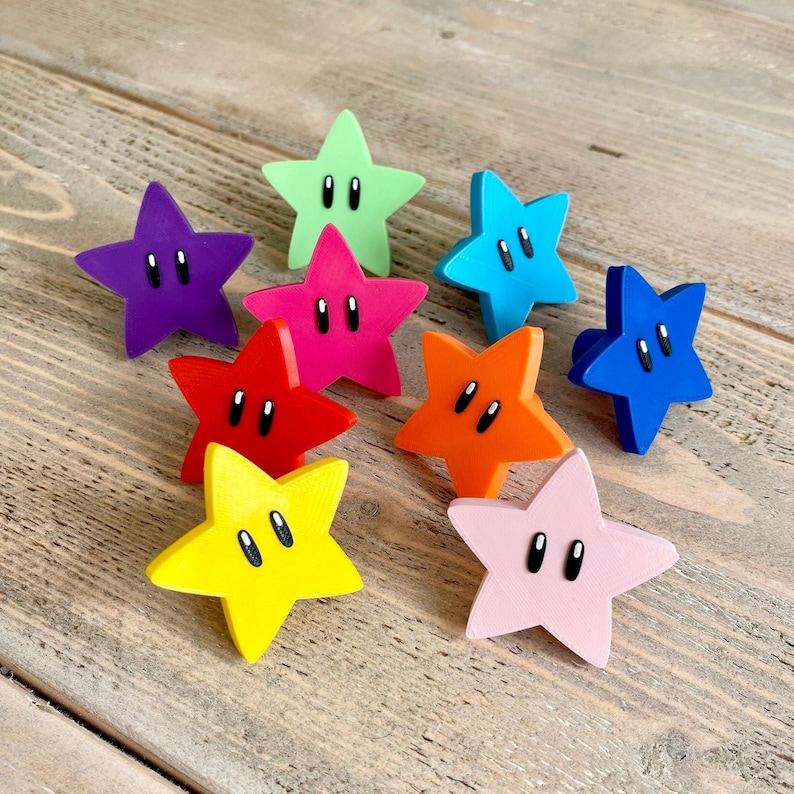 Star Drawer Handles, Star Themed Bedroom Decor, Star Themed Drawer ...