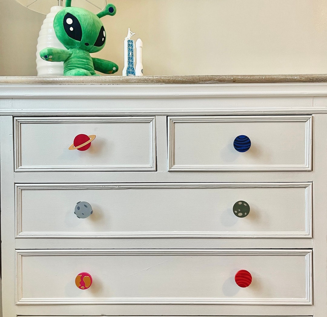 Space Drawer Handles, Space Bedroom Decor, Space Drawer Knobs, Space ...