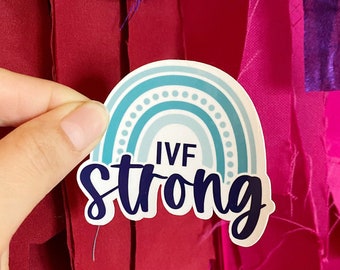 IVF Sticker 3 Pack Infertility Planner Fertility Journal Gifts Calendar ...