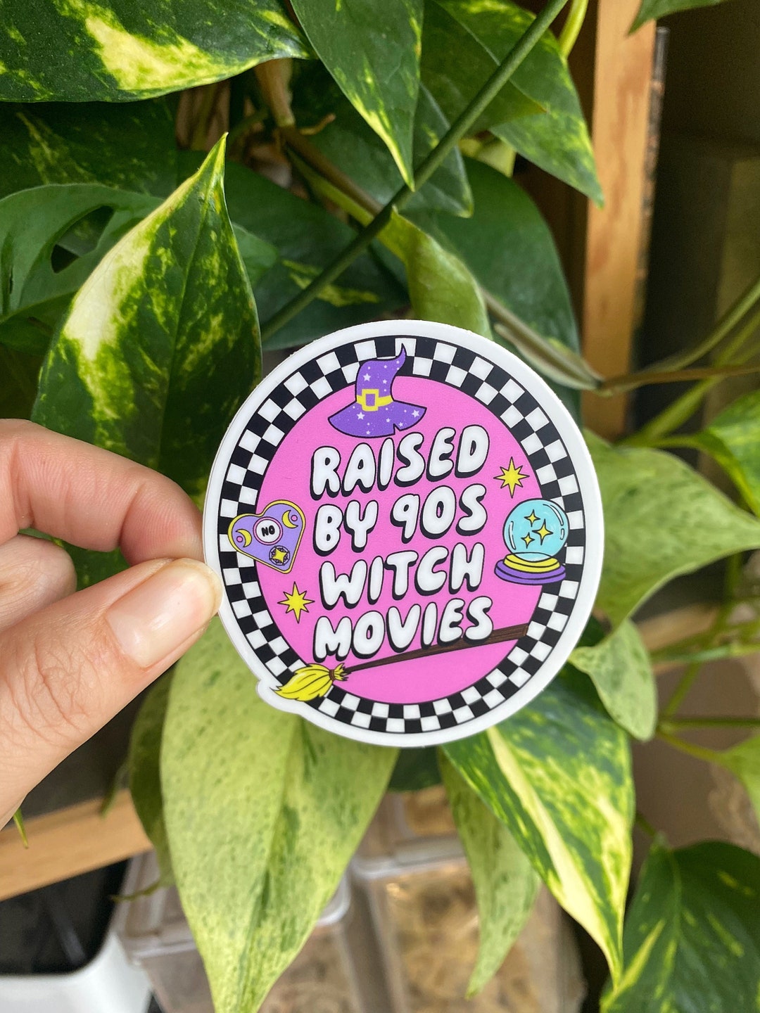 90s Stickers, 90s Nostalgia, Raised by 90s Witch Movies Stickers, 90s ...