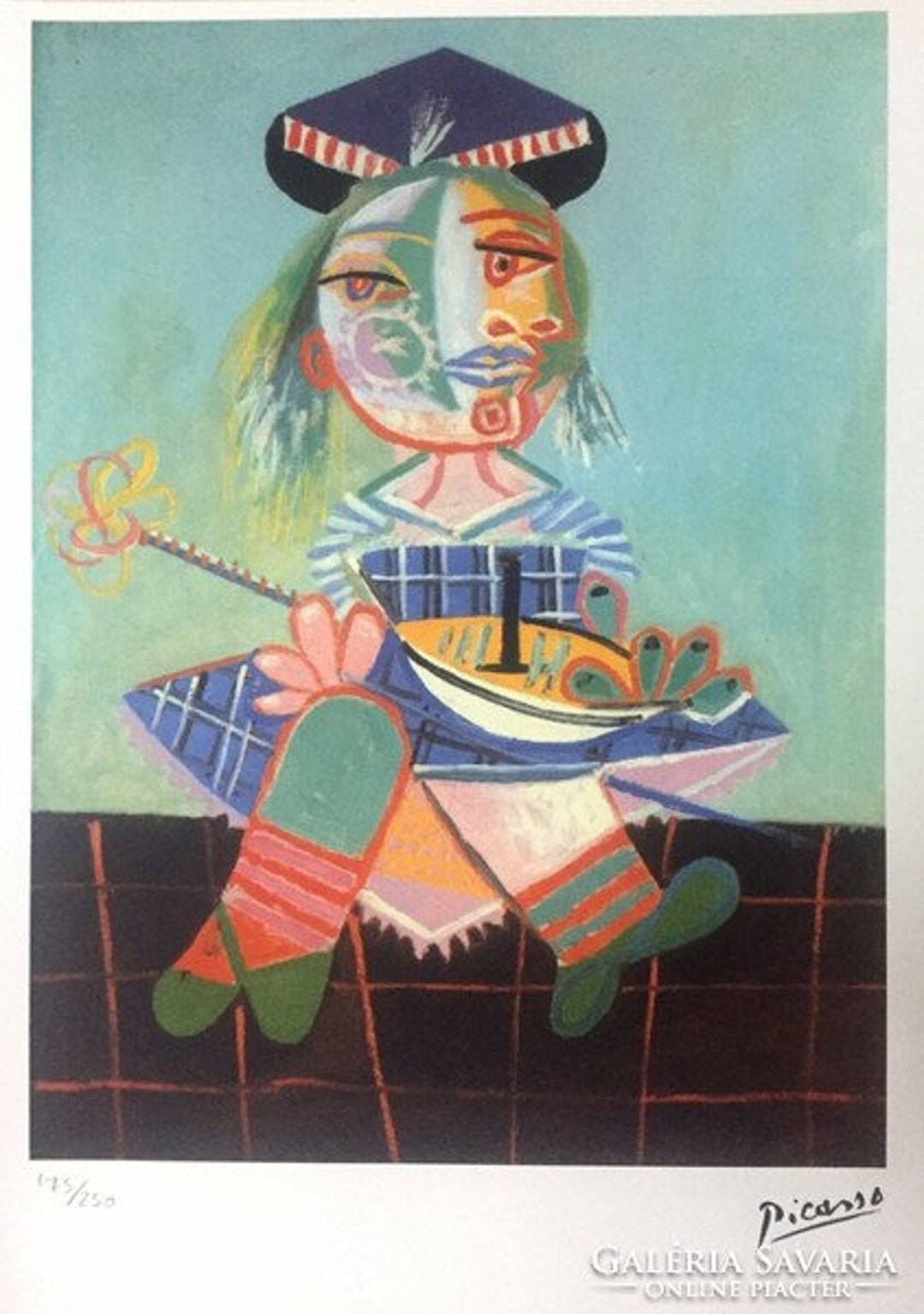 Pablo Picasso (1881-1973) - Girl With Mandolin (limited Edition Print ...