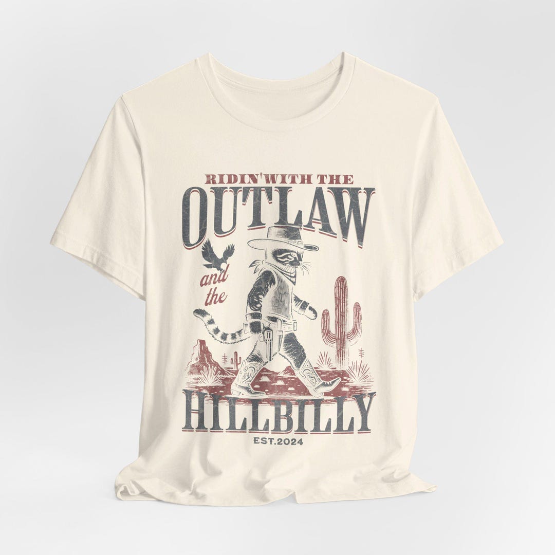 Outlaw and Hillbilly Shirt, Ridin With the Outlaw and the Hillbilly, JD ...