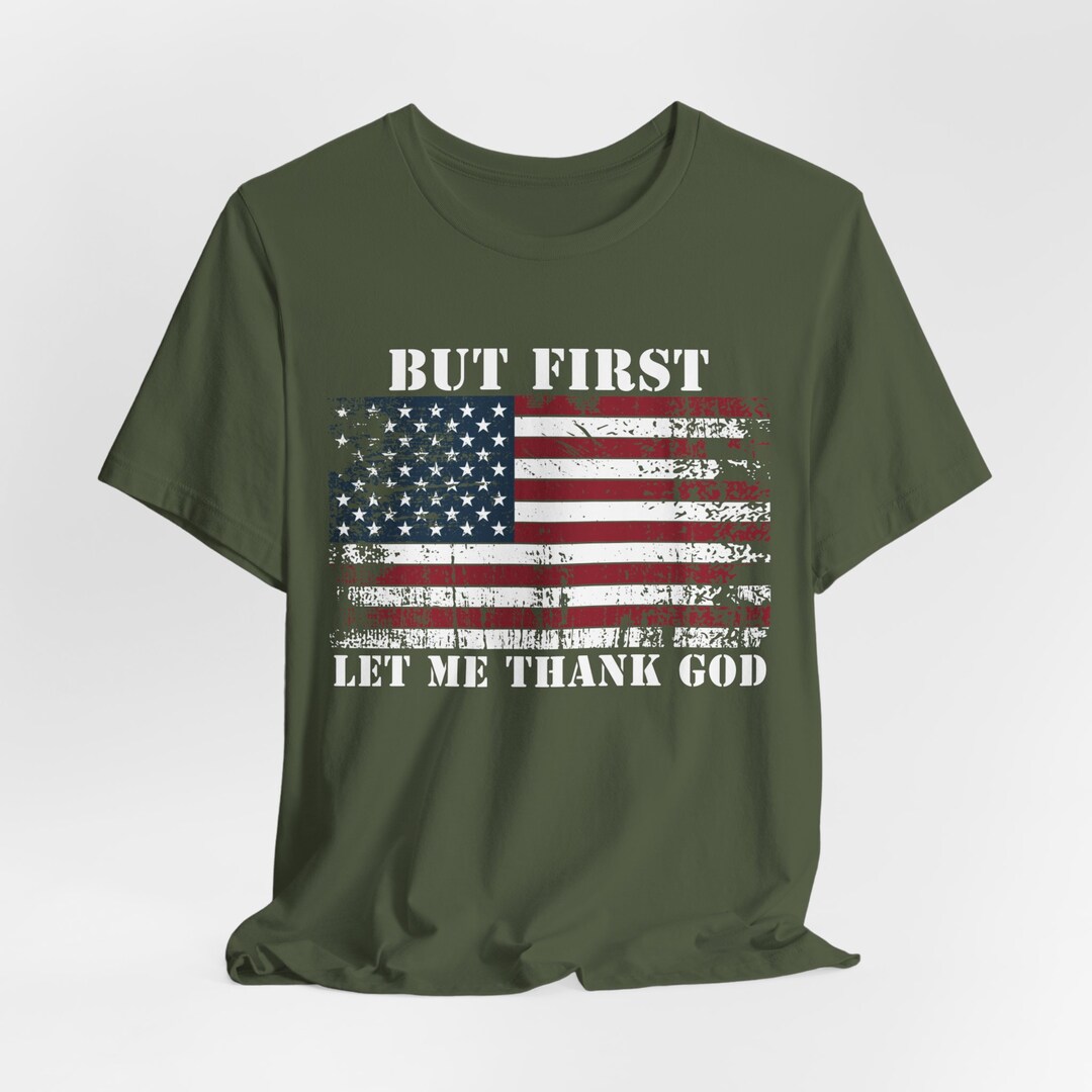 But First Let Me Thank God T-shirt, Sports Motivation, Christian ...