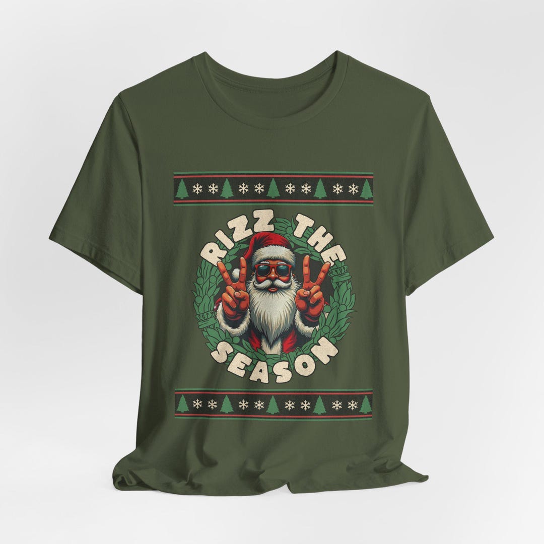 Rizz the Season Shirt , Funny Christmas Shirt, Merry Rizzmas Shirt ...
