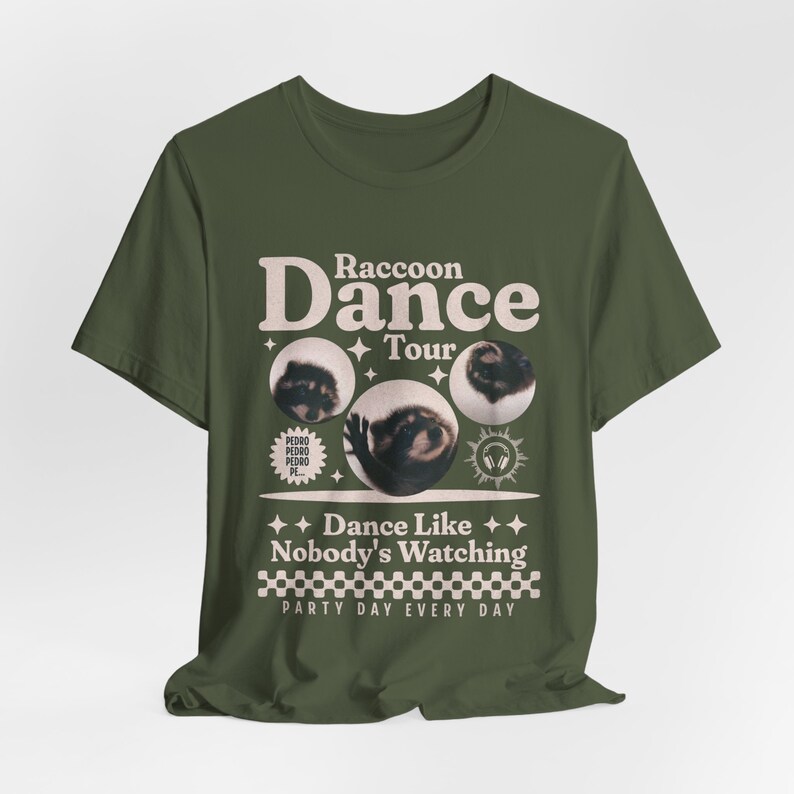 Pedro Pedro Pedro , Dancing Raccoon Shirt Funny Raccoon Meme Shirt ...