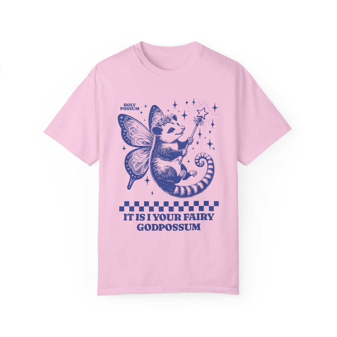 It is I Your Fairy Godpossum Shirt, Funny Opossum Lover Shirt, Fairy ...
