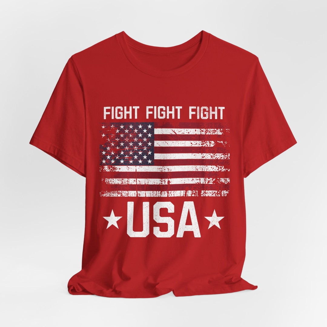 Fight Fight Fight Shirt, Trump 2025 Shirt, Never Surrender, Fight for ...