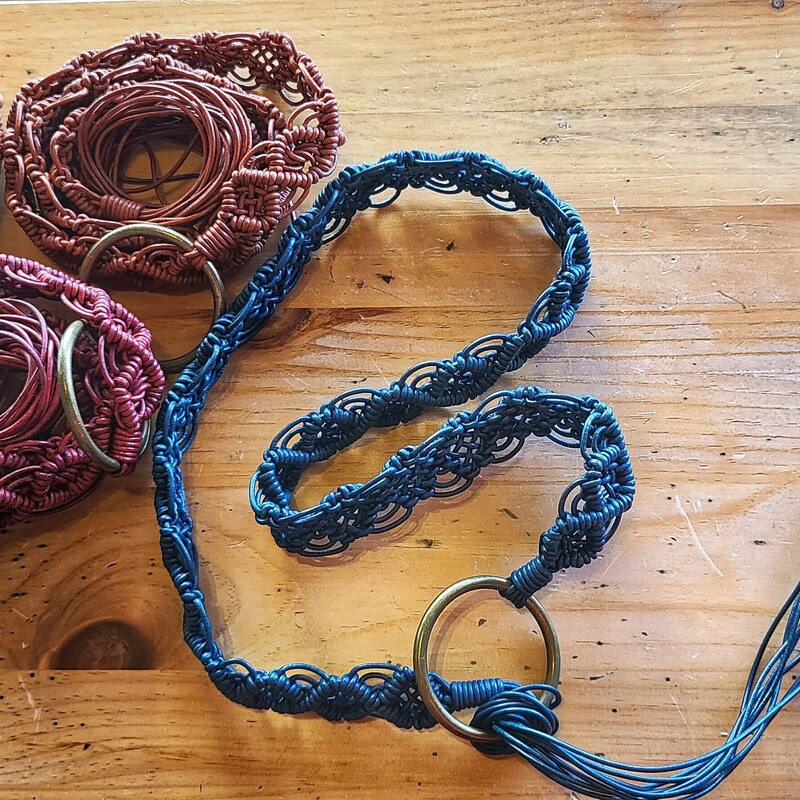 Macrame Belt - Etsy