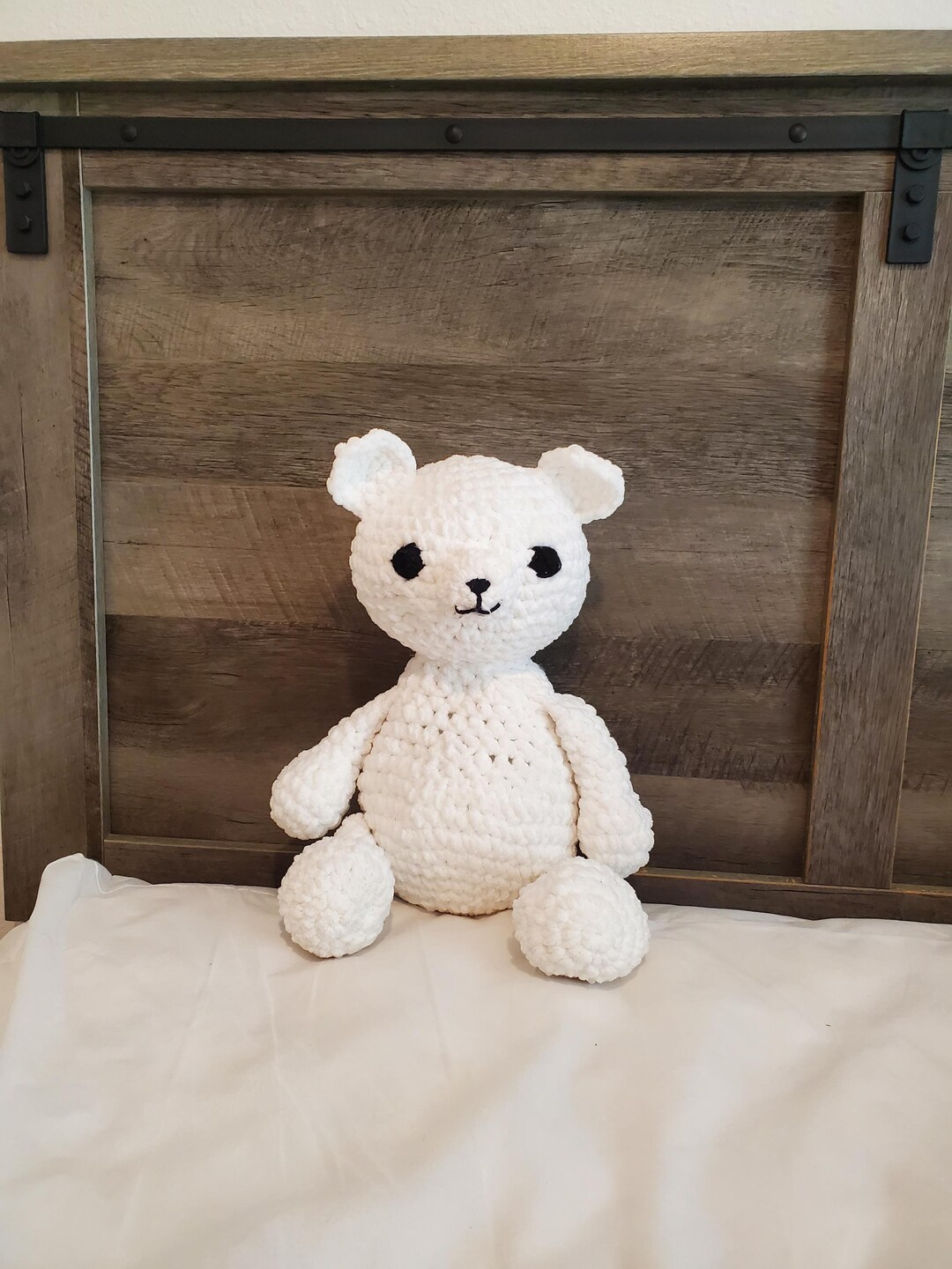 Crochet Fluffy Yarn Teddy Pear - Amigurumi - Handmade - Etsy