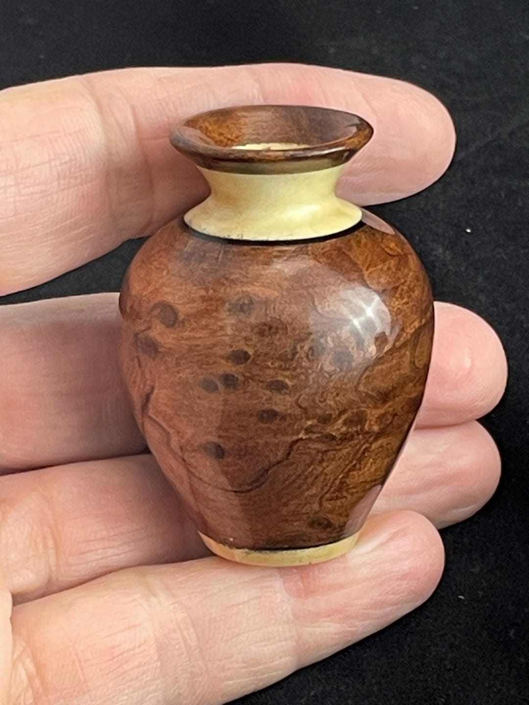 Redwood Lace and Box Elder Miniature Turned Bowl (360) - Etsy