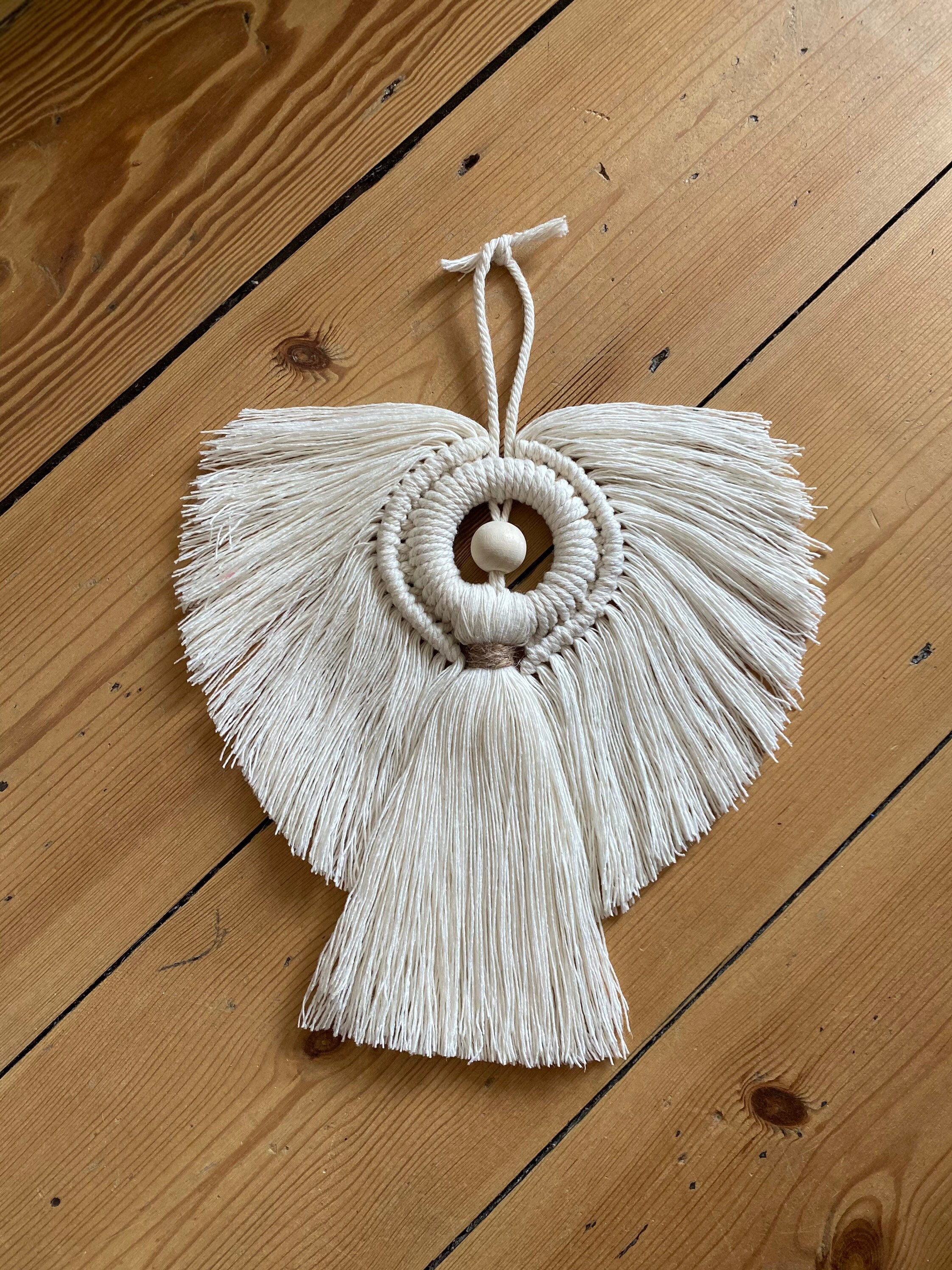 Macramé Angel - Etsy