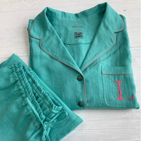 Monogrammed Pajamas - Make Your Own Pajamas