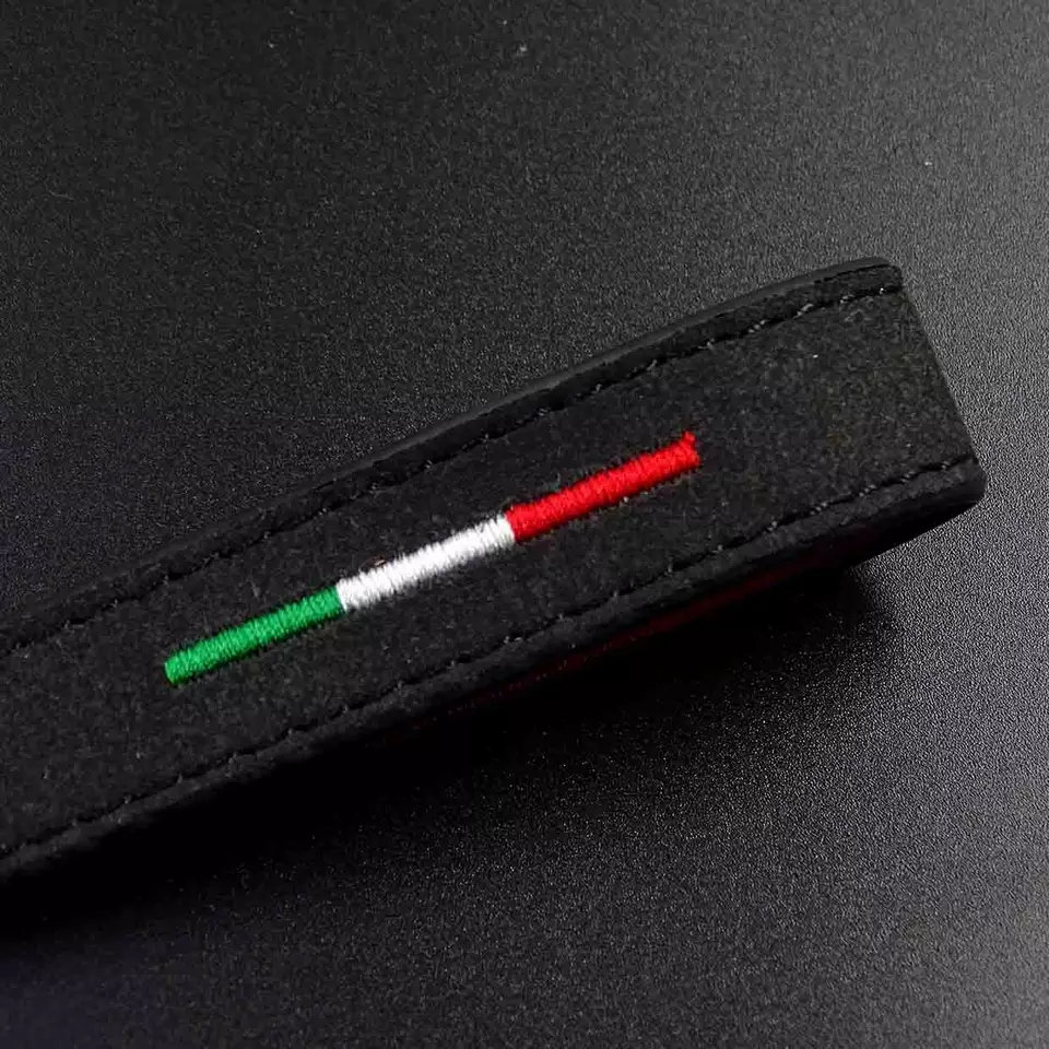 Alfa Romeo Keyring in Leather and Steel - Etsy