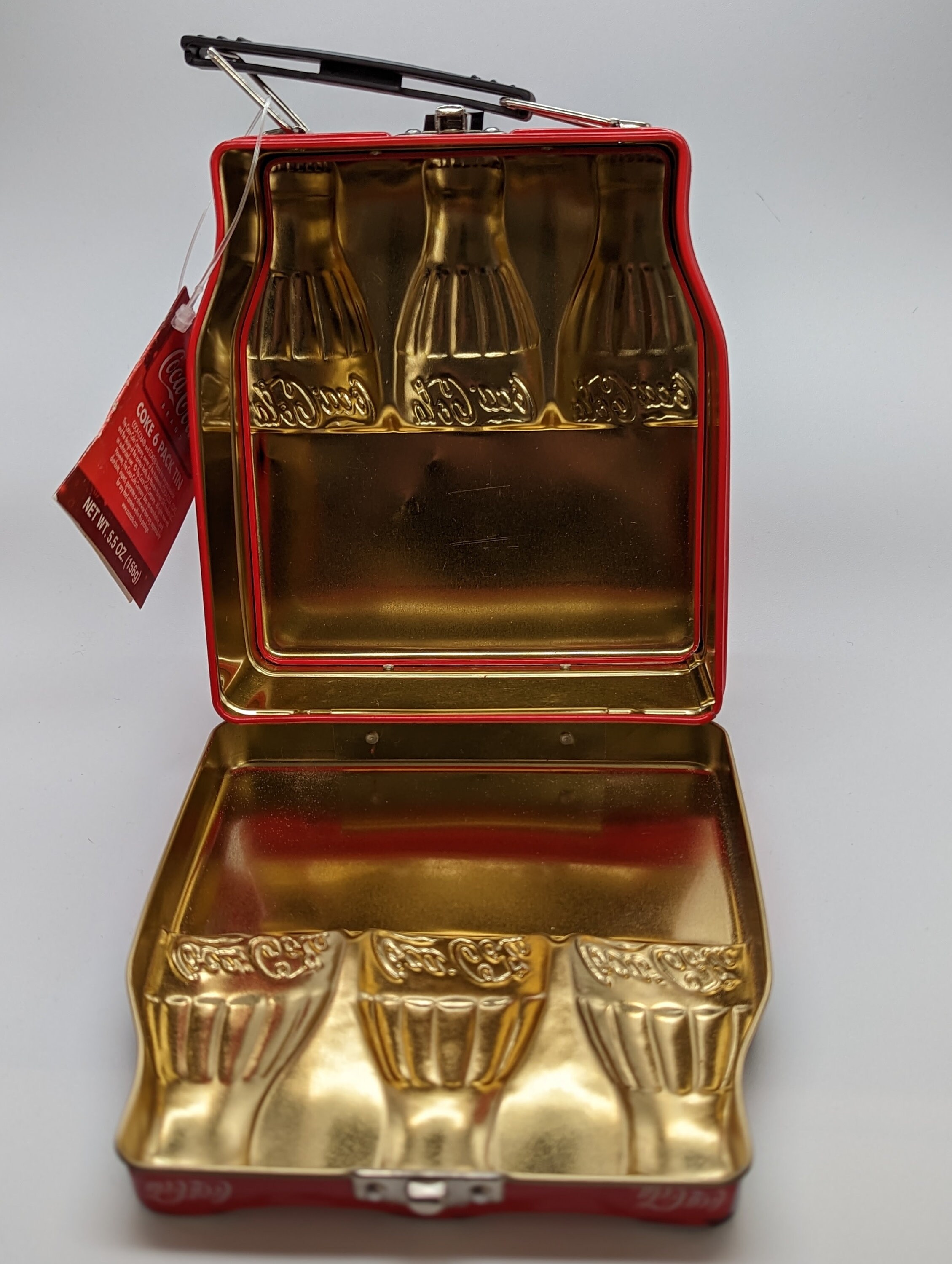 Coca-cola Miniature Toy Tin Lunch Box Candy Container With - Etsy