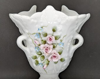 Lefton China Vase - Etsy