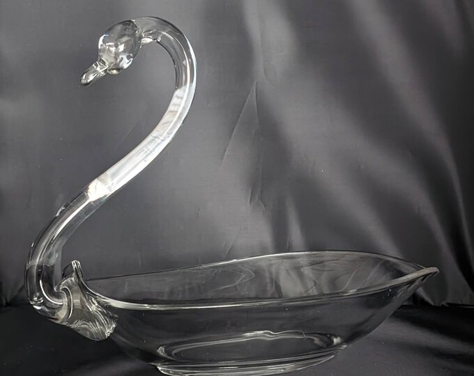 Duncan & Miller 11” Number 30 Pall Mall Open Swan Centerpiece or ...