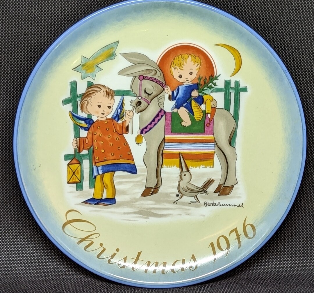 Sister Berta Hummel “sacred Journey” 1976 Christmas Plate - 6th in ...