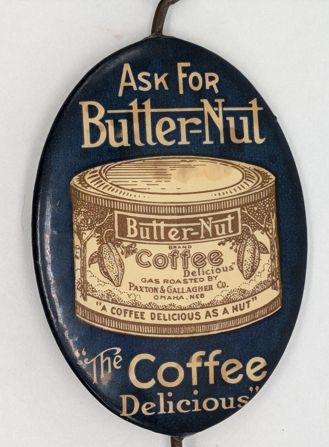 Vintage Butter-nut Coffee Advertising Bill Hook Circa 1910s-1920s and ...