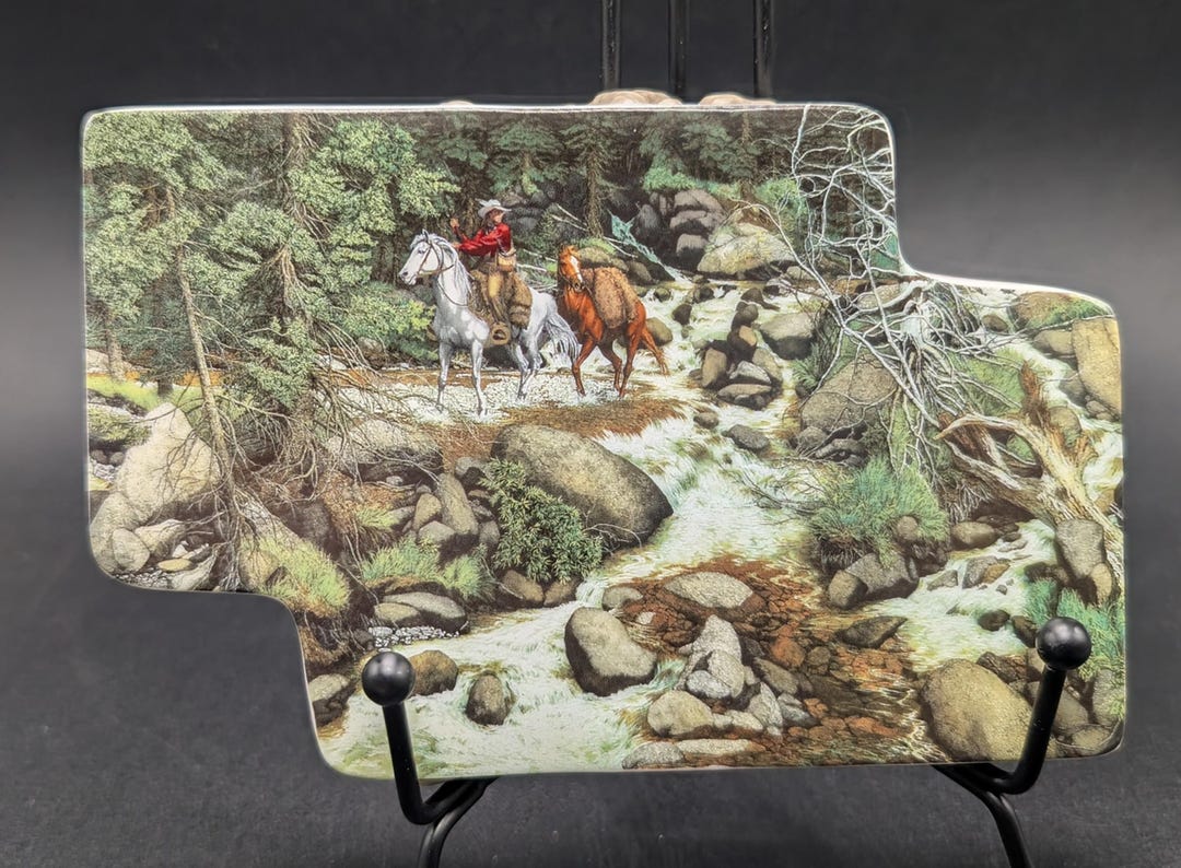 Bev Doolittle “the Forest Has Eyes” Fine Art Porcelain Keepsake Box ...