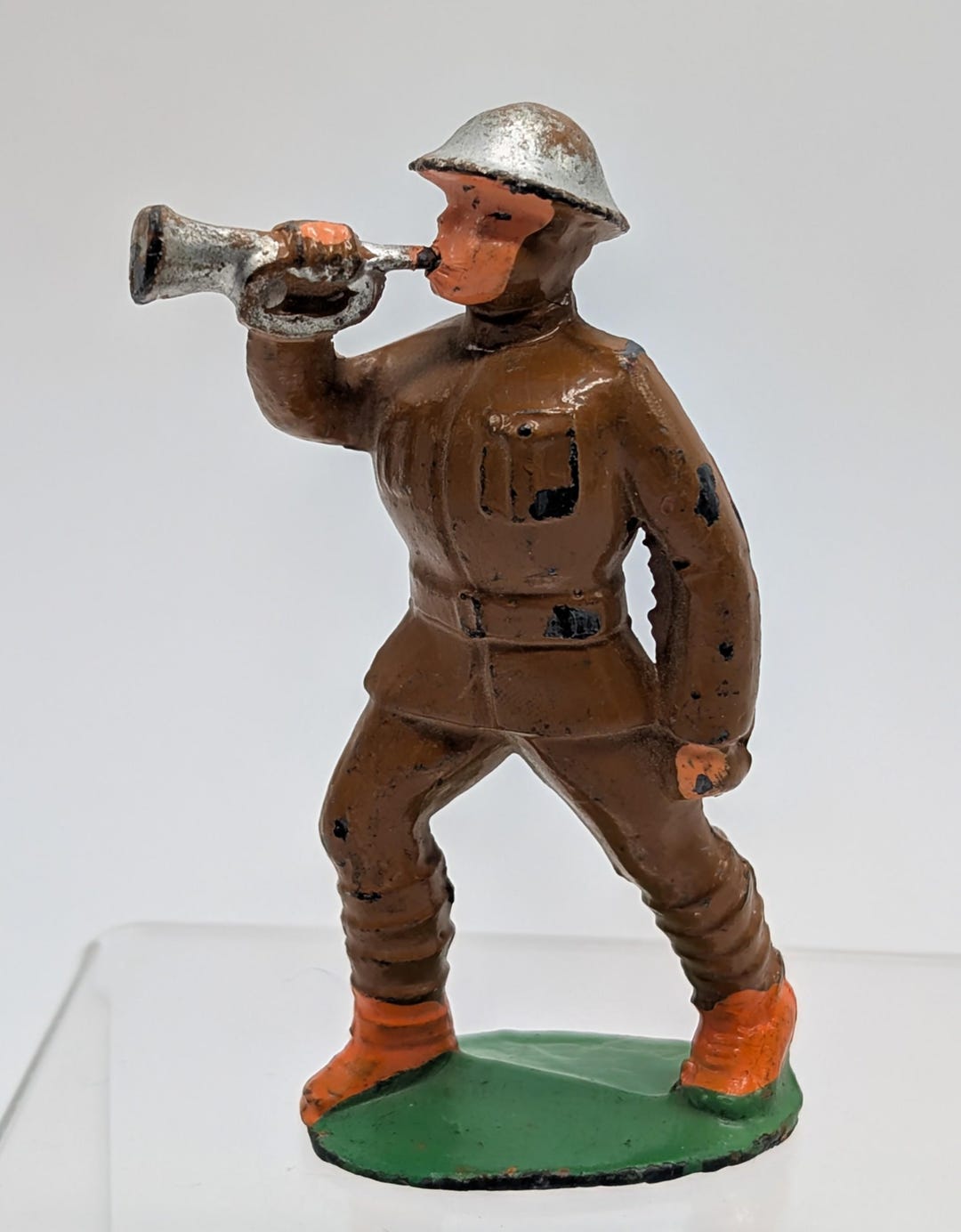 Lead Toy Dimestore Soldier – US Army Bugler – Made in USA, Circa 1930s ...