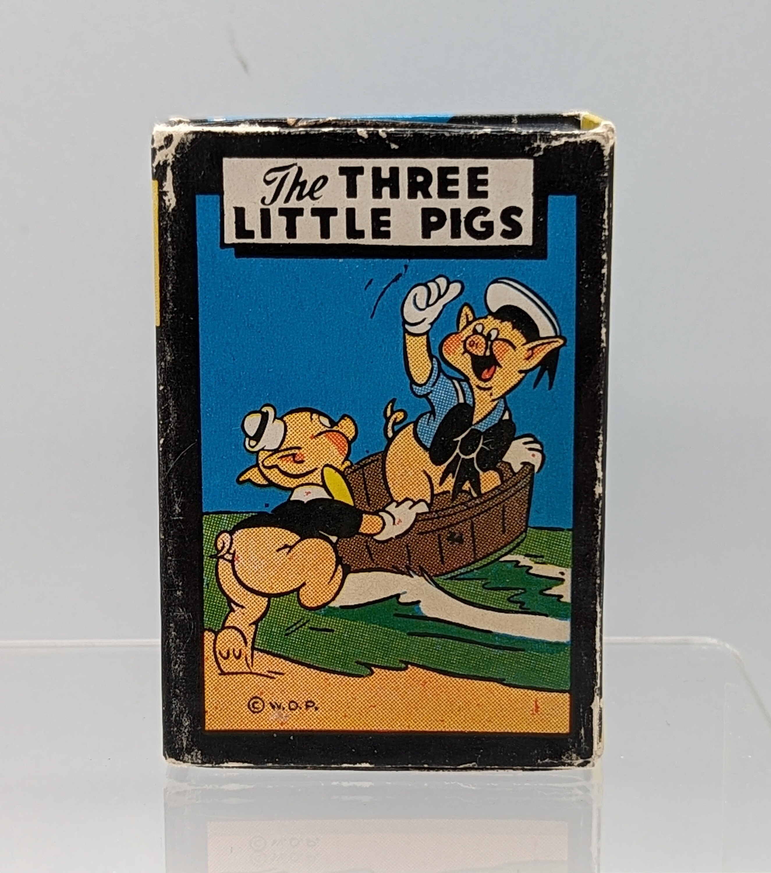 Walt Disney Productions the Three Little Pigs Card Game - Etsy