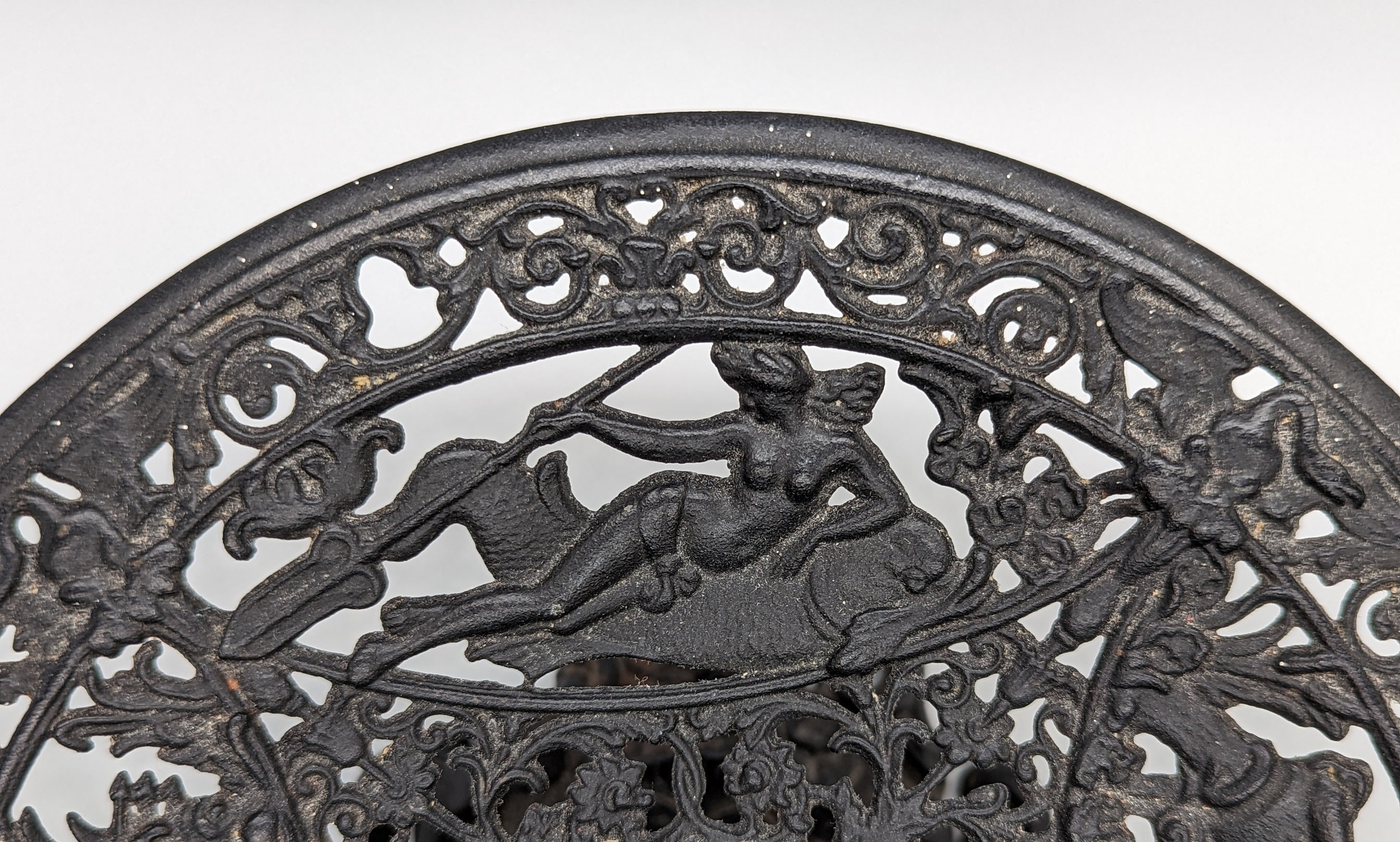 Robert Emig Greek Gods Mythology Cast Iron Ornate Pedestal - Etsy