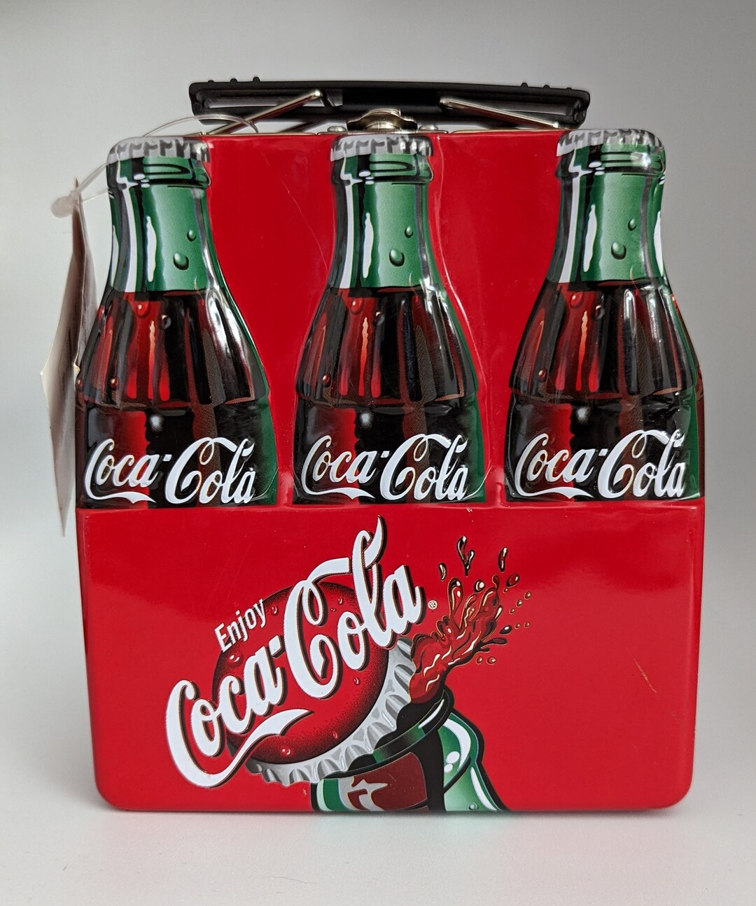 Coca-cola Miniature Toy Tin Lunch Box – Candy Container – With Original ...