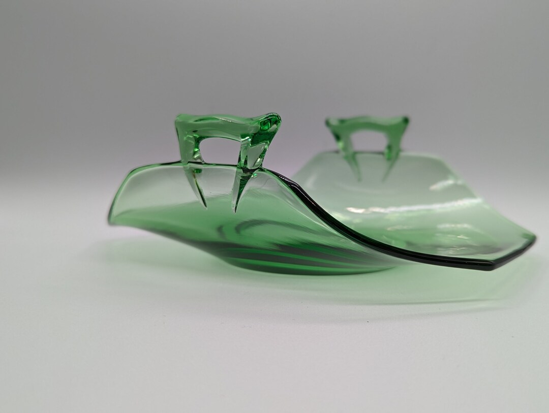 Heisey Moongleam Octagon Bon Bon - Circa 1925-1937 - Etsy